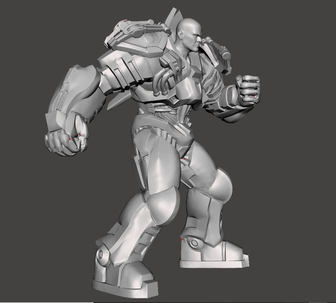 lex luthor 3d model for 3d printing 3D model 3D printable | CGTrader