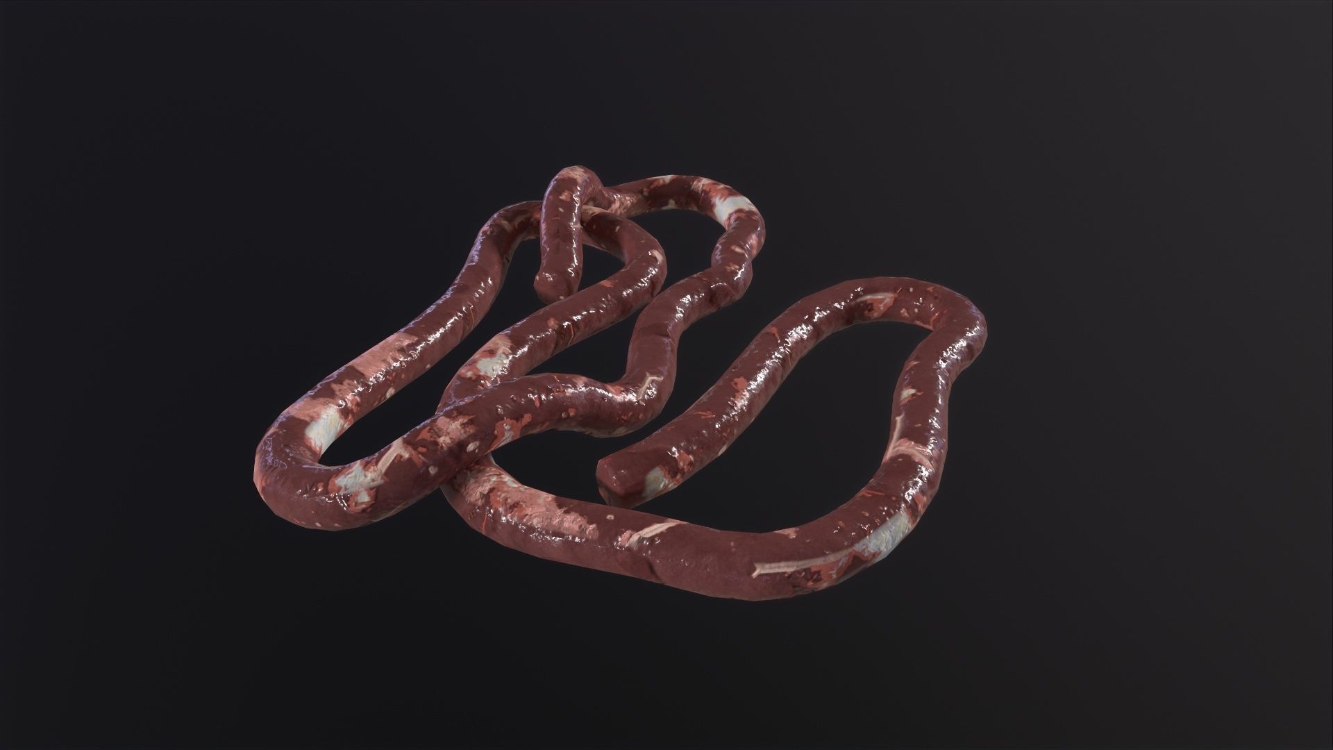 3D model Intestines Pile Horror 3D Model VR / AR / low-poly | CGTrader