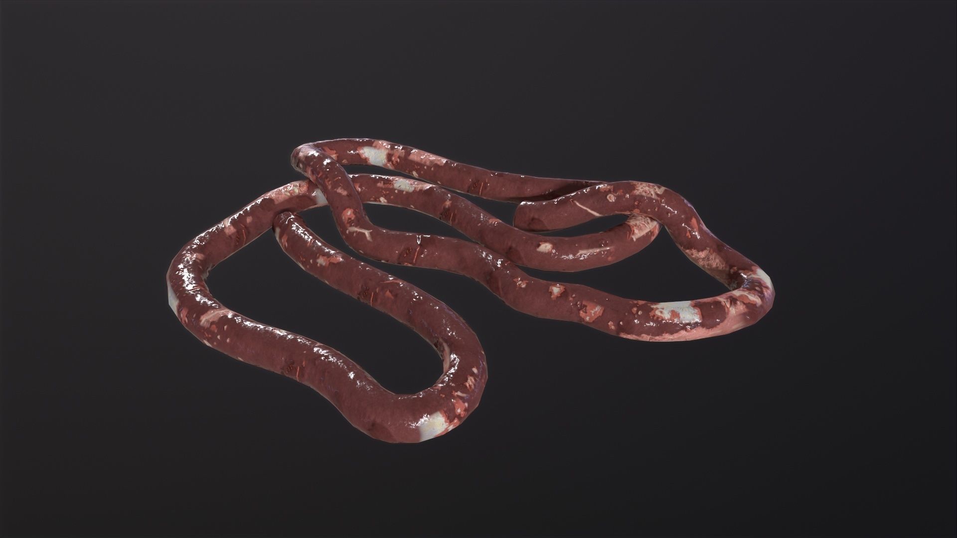 3D model Intestines Pile Horror 3D Model VR / AR / low-poly | CGTrader
