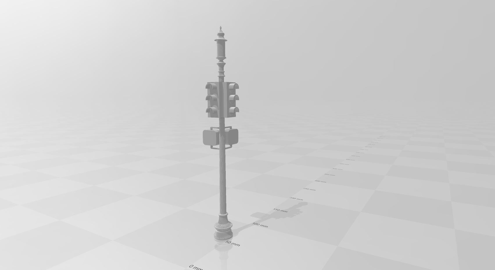 Traffic light model 3d printed 3D model 3D printable | CGTrader