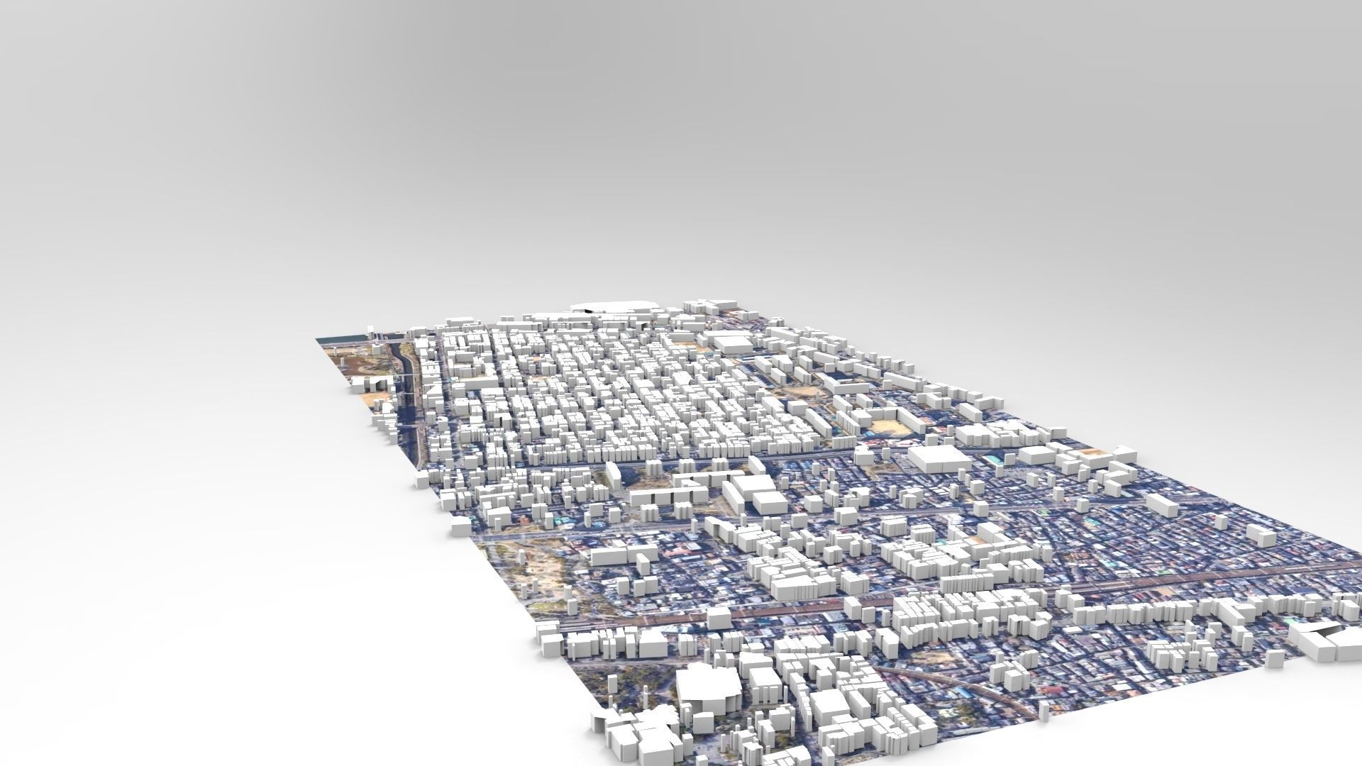 Osaka Japan free 3D model | CGTrader