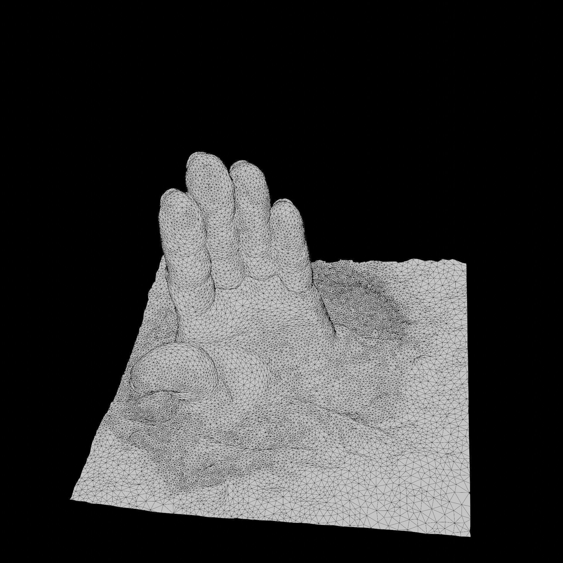 hand sculpture 3d scan 3D model | CGTrader