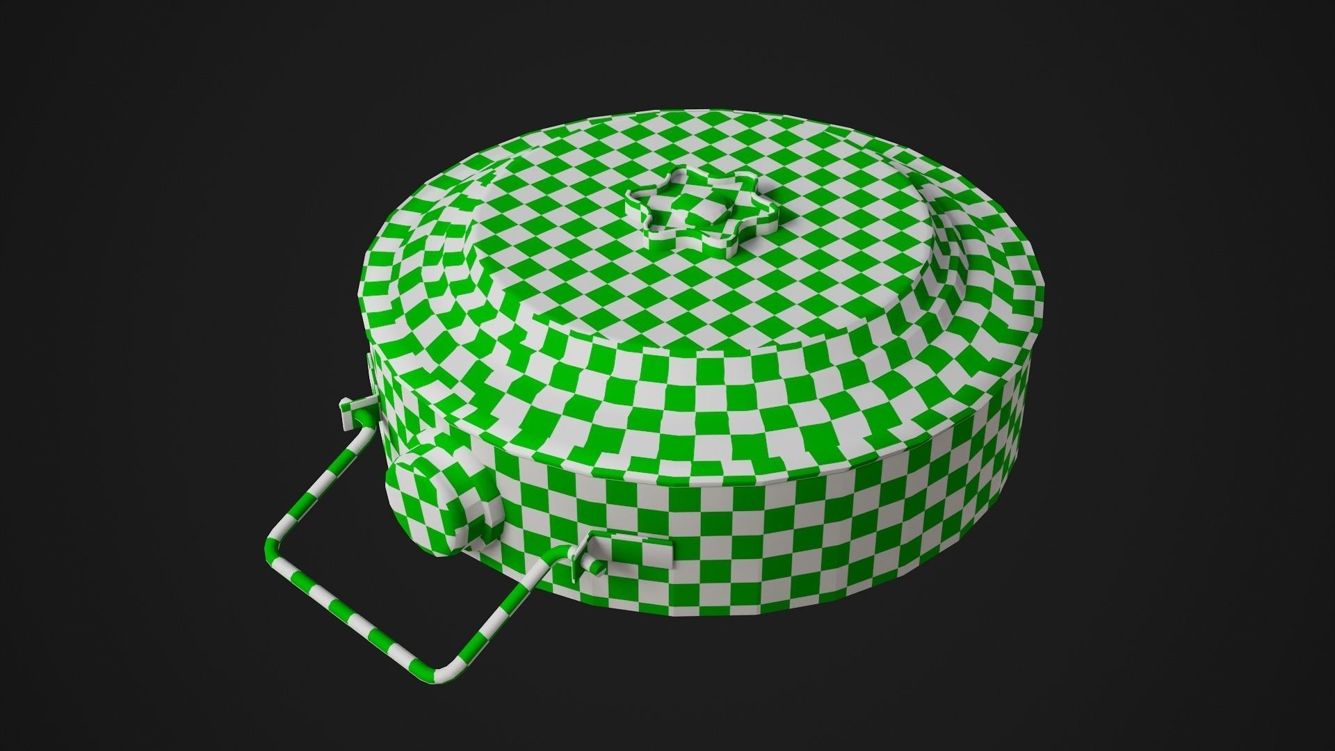 3D model Anti-Tank Mine VR / AR / low-poly | CGTrader