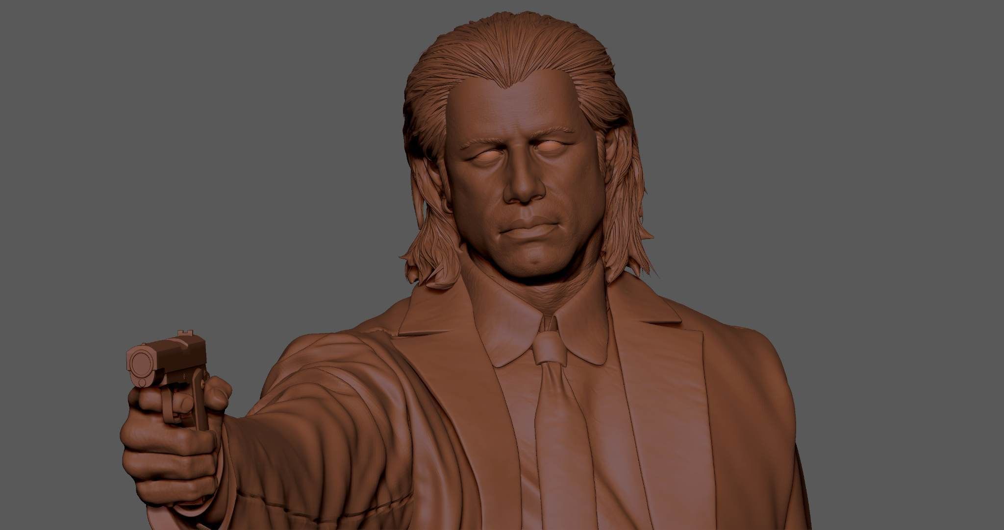 Pulp Fiction Diorama 3D model 3D printable | CGTrader