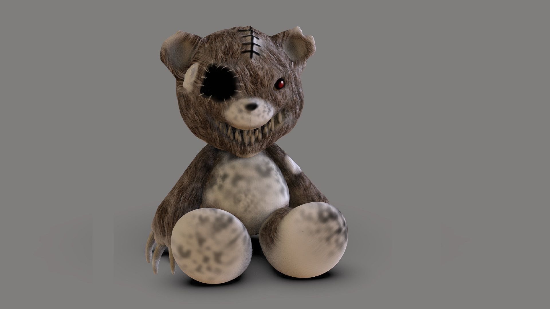 3D model Evil Teddy VR / AR / low-poly | CGTrader