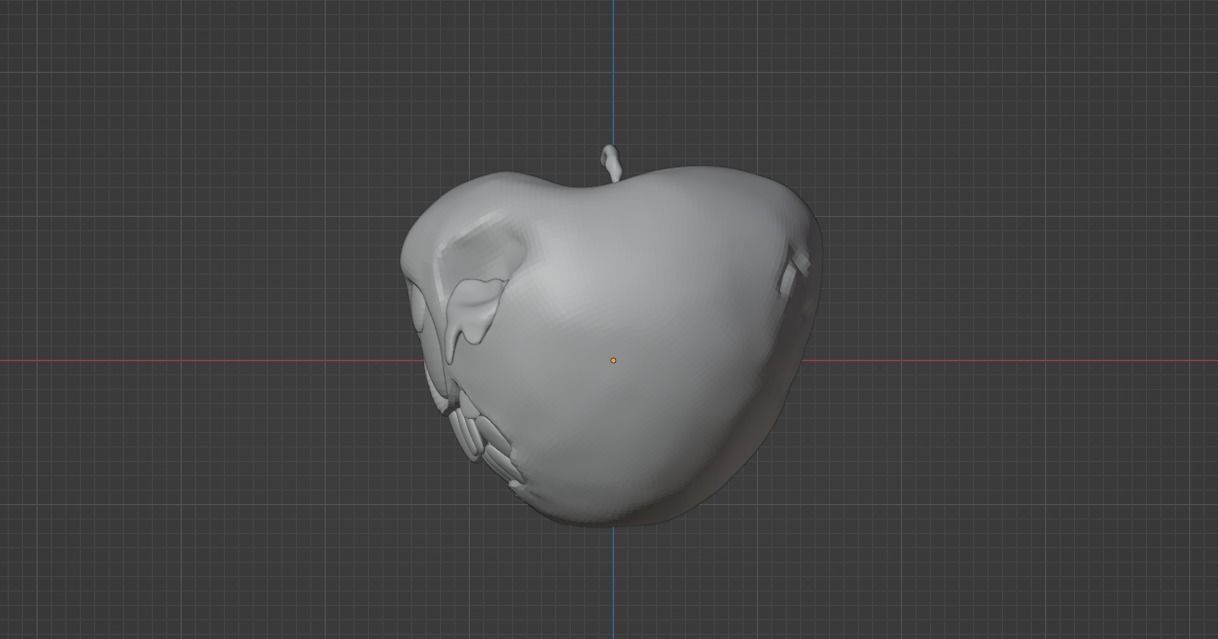 Zombie Apple 3D MODEL 3D model | CGTrader