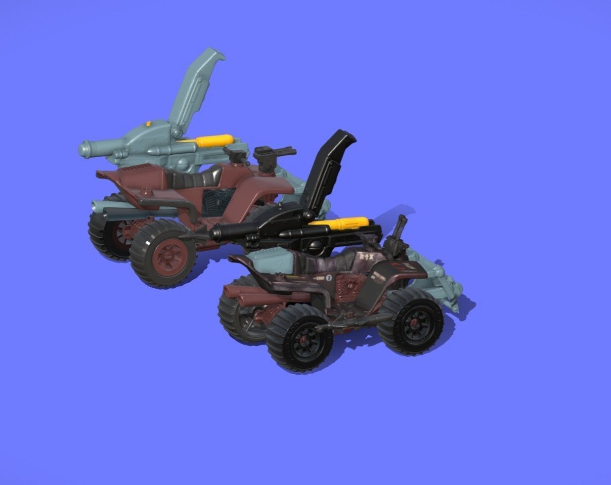 2009 GI-JOE ATV-FERRET SCAN AND REDRAW - 3D SCAN - 3D model 3D ...