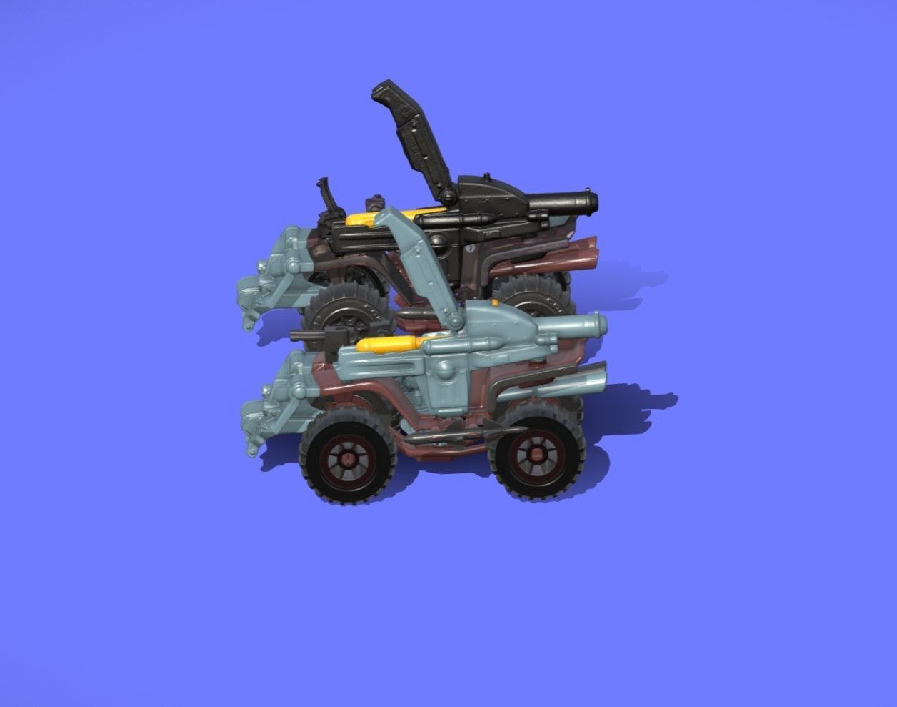 2009 GI-JOE ATV-FERRET SCAN AND REDRAW - 3D SCAN - 3D model 3D ...