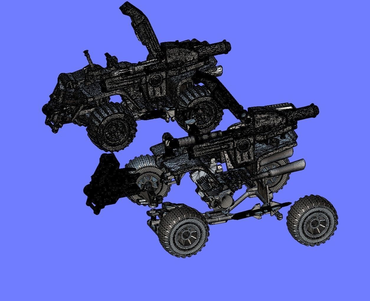 2009 GI-JOE ATV-FERRET SCAN AND REDRAW - 3D SCAN - 3D model 3D ...
