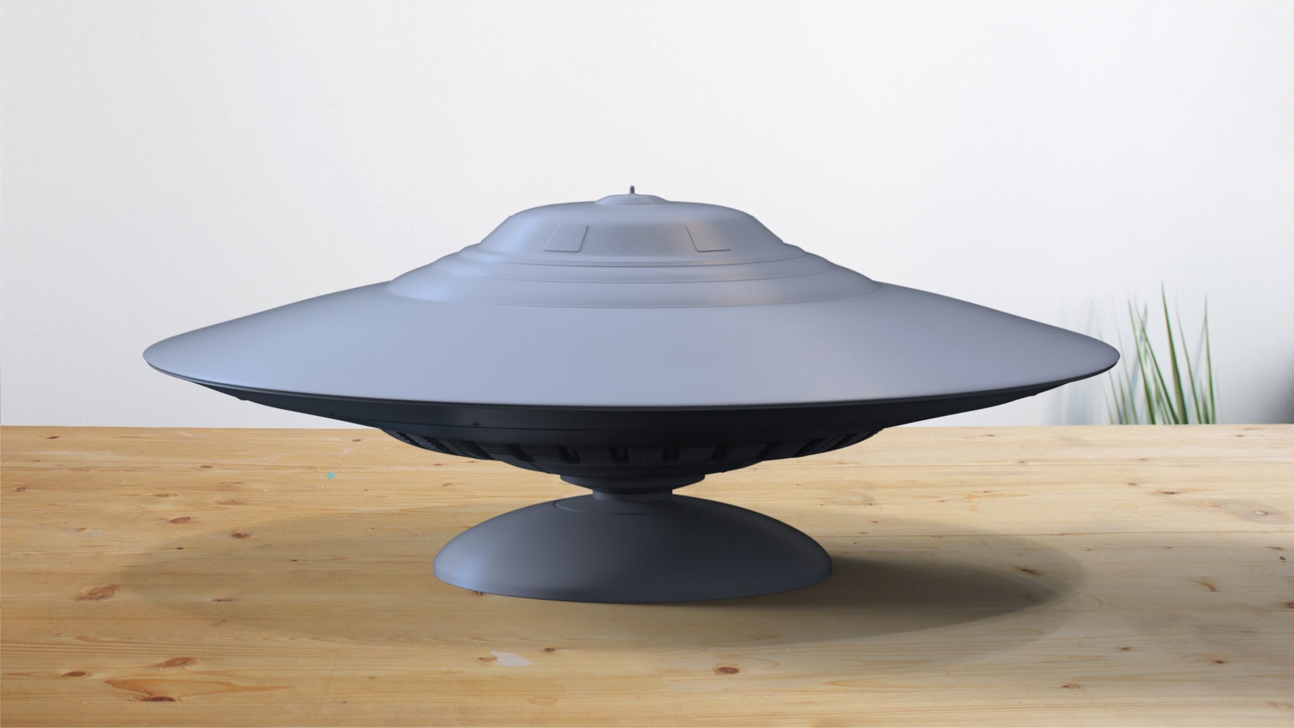 UFO II with stand 3D model 3D printable | CGTrader
