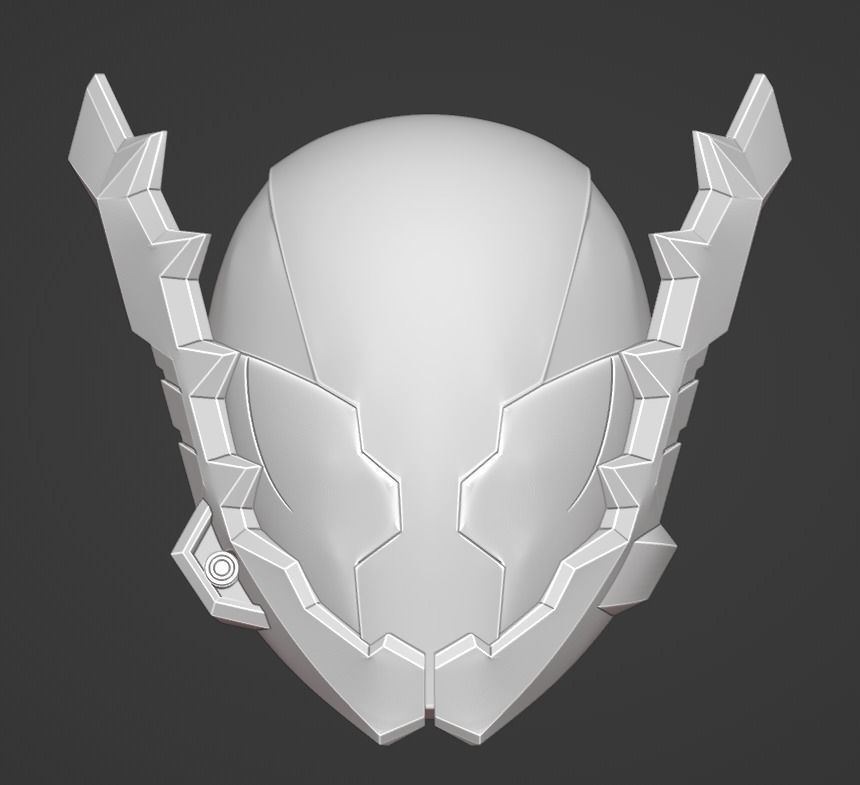 Kamen Rider Rogue 3D printable Cosplay Helmet 3D model 3D printable ...