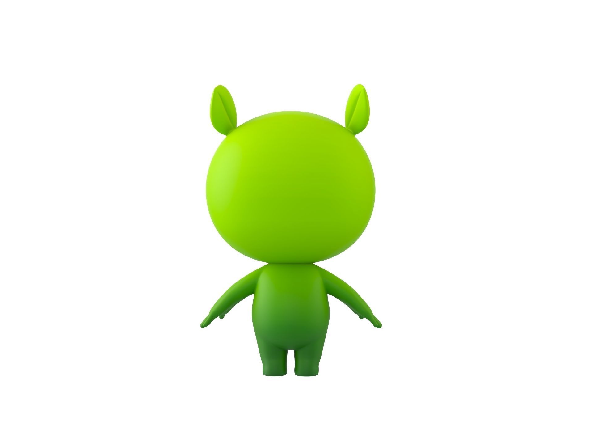 Character267 Rigged Mascot 3D model rigged | CGTrader