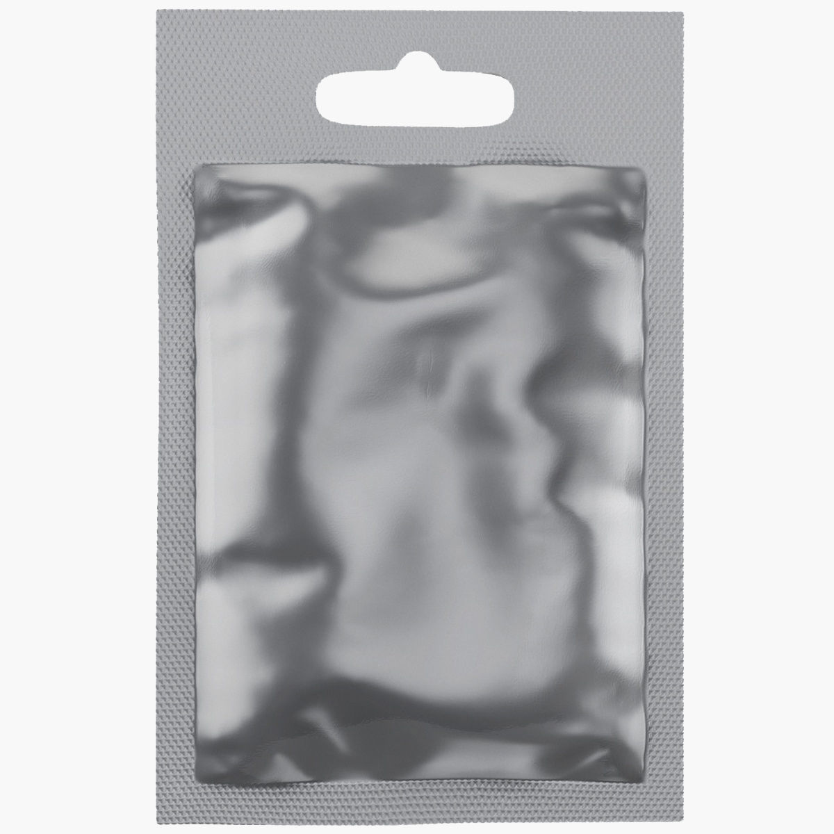 metallic sachet 3D model | CGTrader