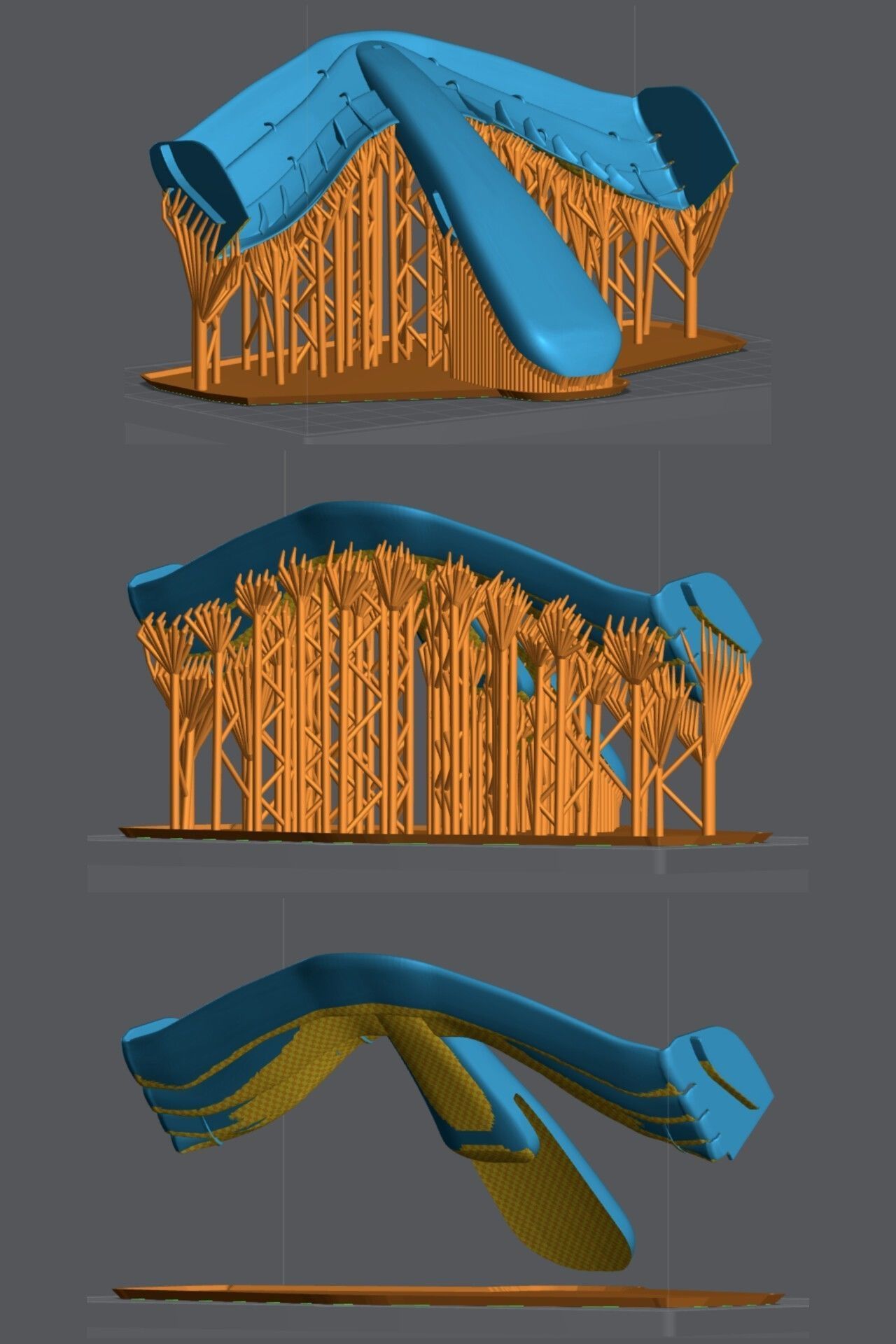 Ferrari SF23 front and rear wing for hat 3D model 3D printable | CGTrader