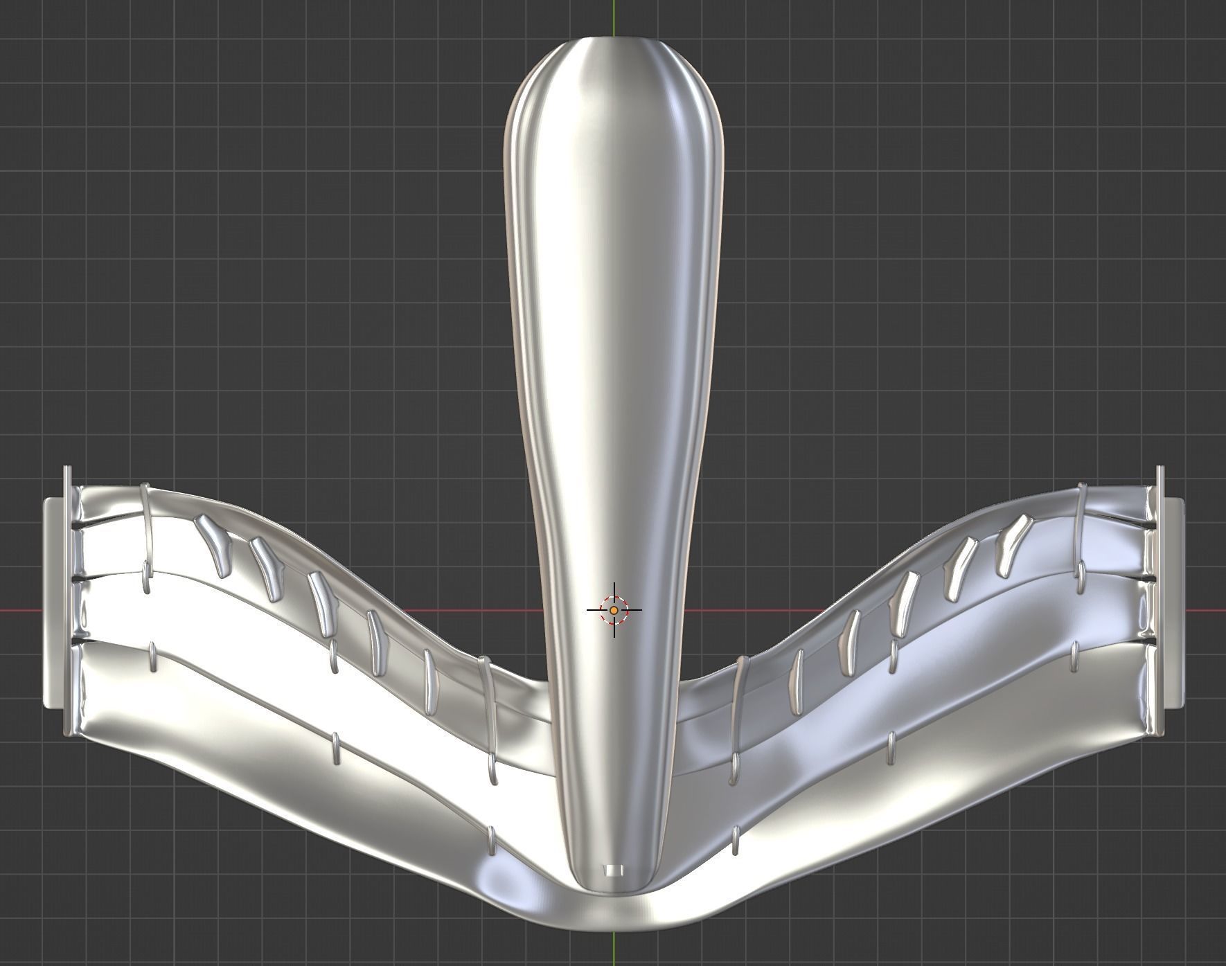 Ferrari SF23 front and rear wing for hat 3D model 3D printable | CGTrader