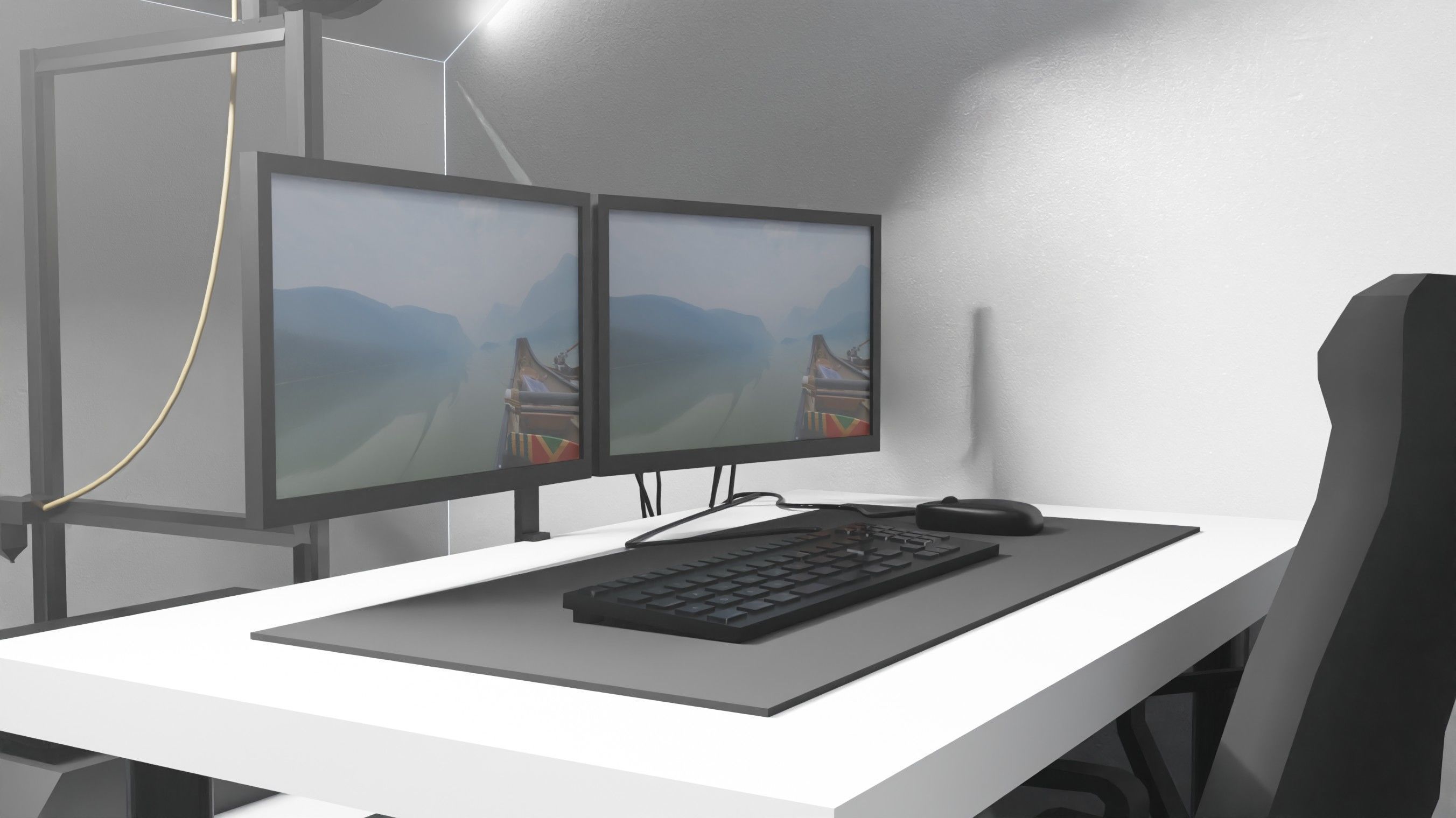 Attic Render 3D model animated | CGTrader