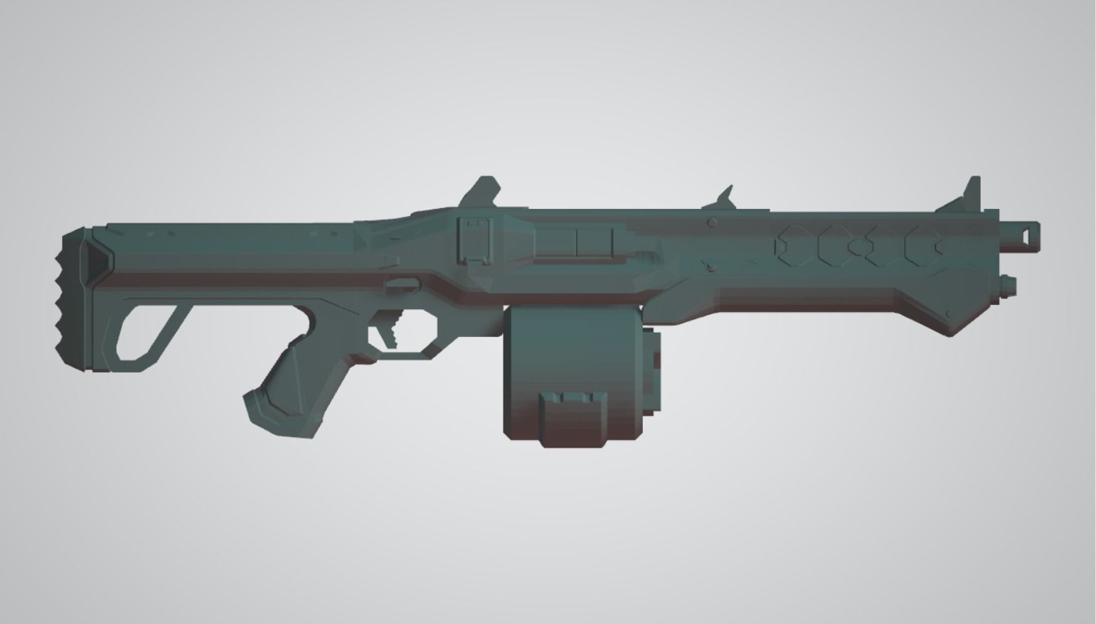 VALORANT GLITCHPOP JUDGE 3D model 3D printable | CGTrader