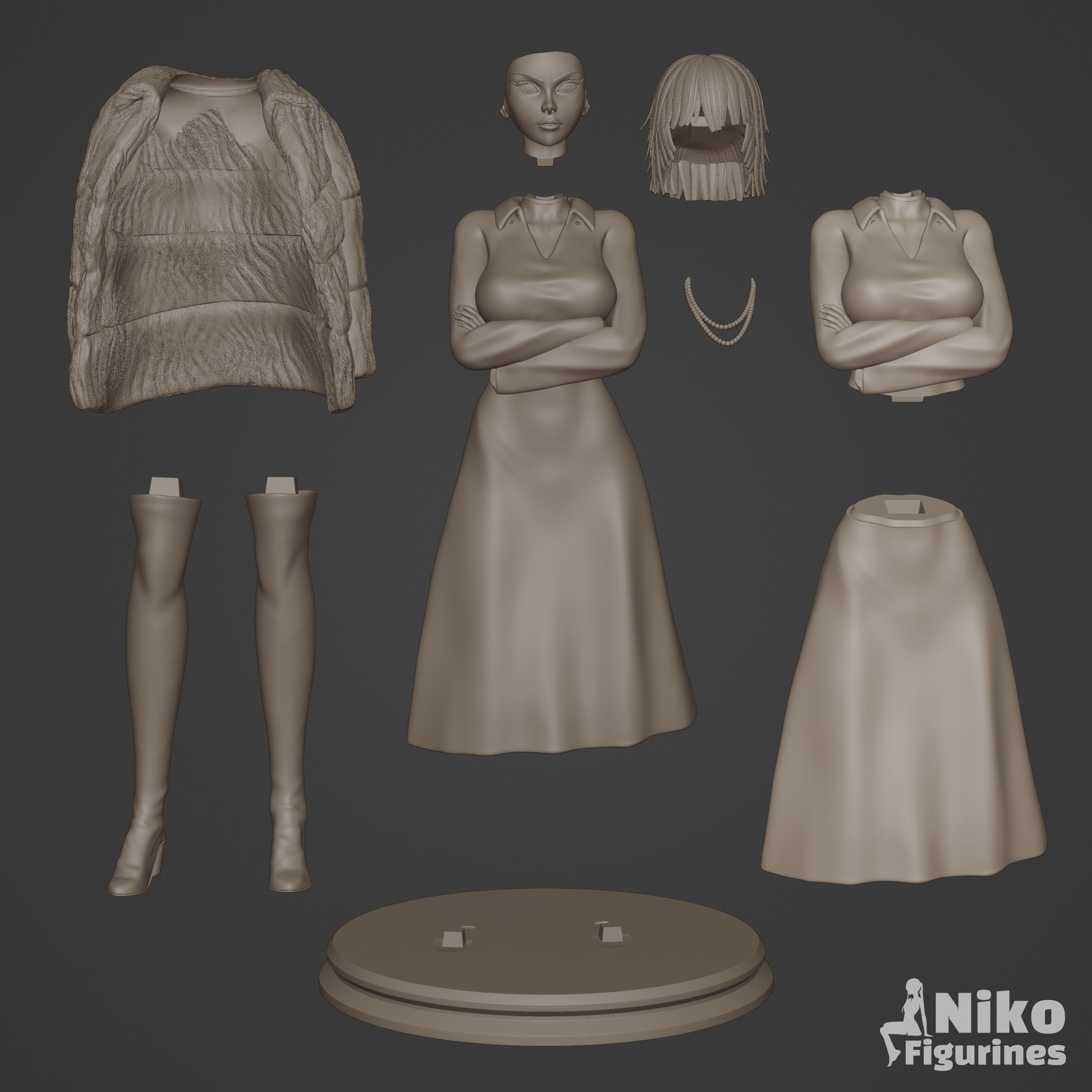 Fubuki OPM 3D model 3D printable | CGTrader