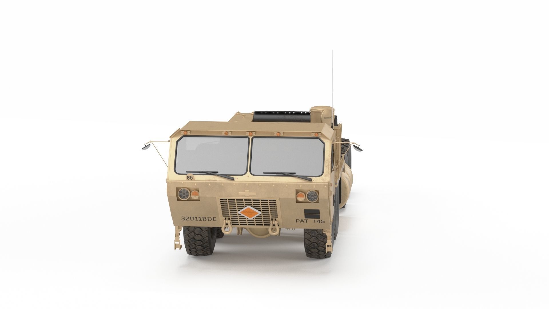 M983 HEMTT Patriot Tractor Truck 3D model | CGTrader