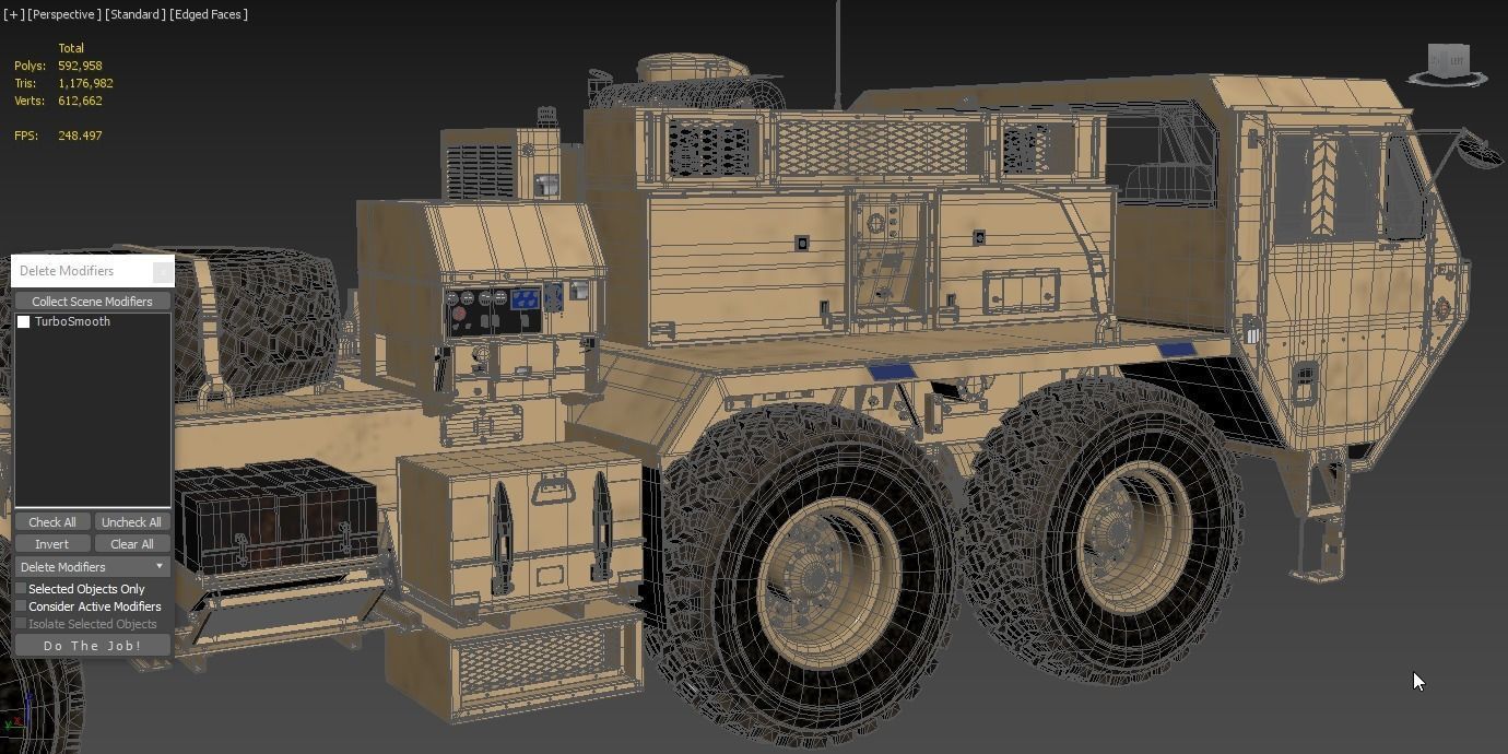 M983 HEMTT Patriot Tractor Truck 3D model | CGTrader