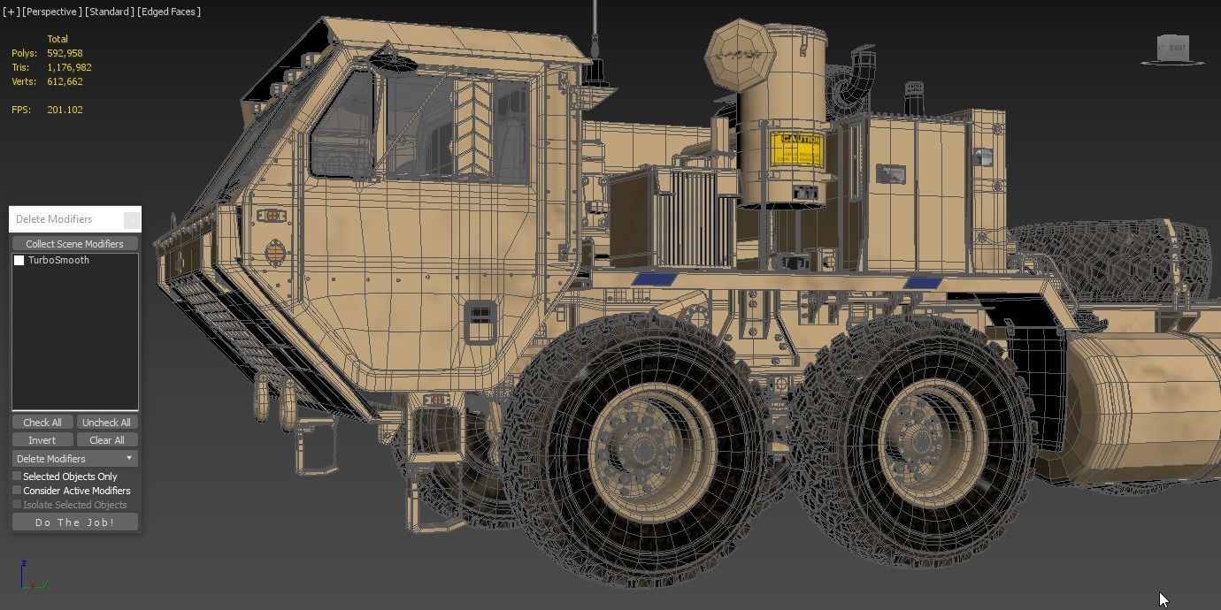 M983 HEMTT Patriot Tractor Truck 3D model | CGTrader