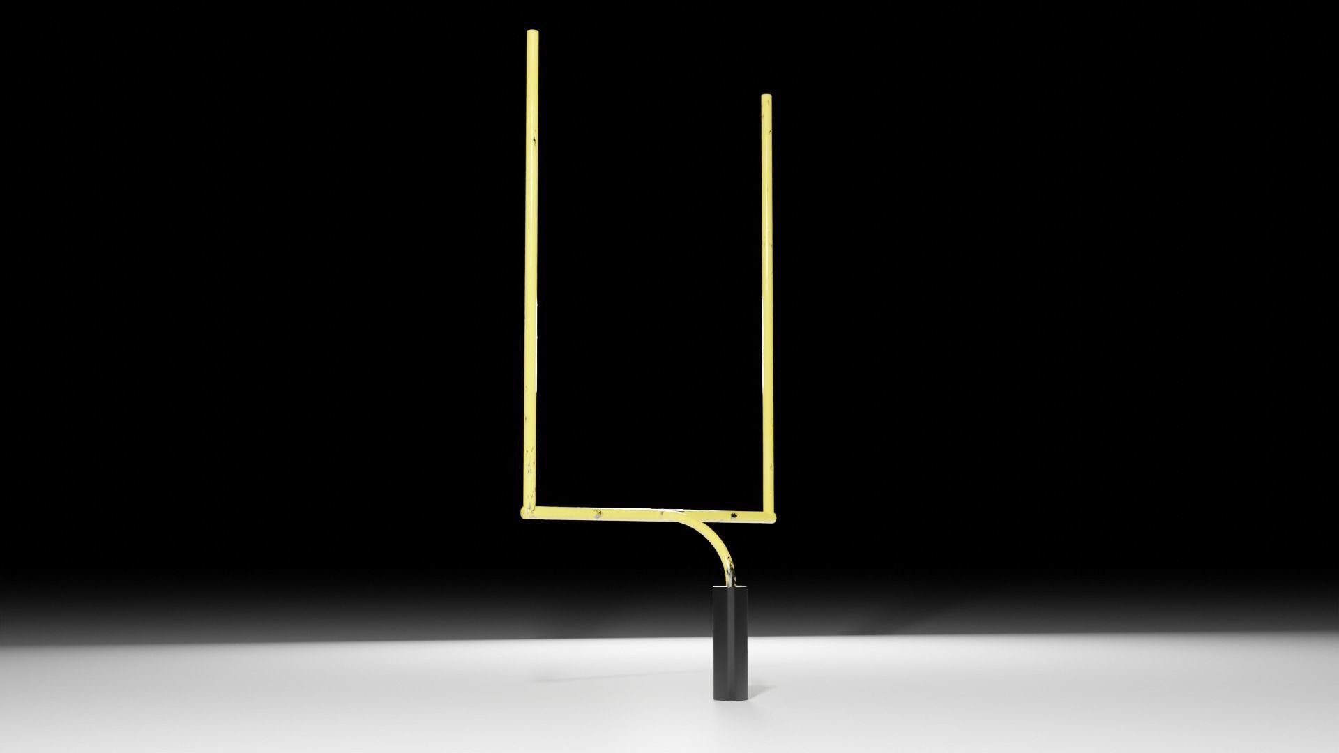 American Football Field Goal College 3D model | CGTrader