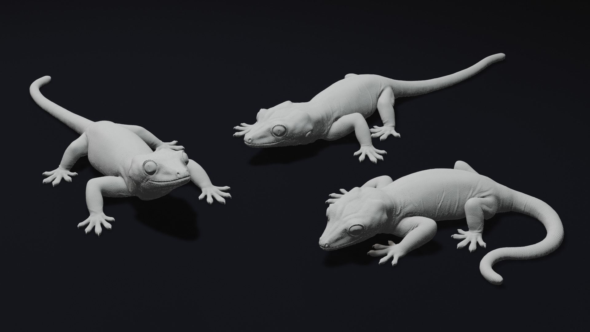 Gargoyle Gecko Pet Reptile 3D Print Model 3D model 3D printable | CGTrader