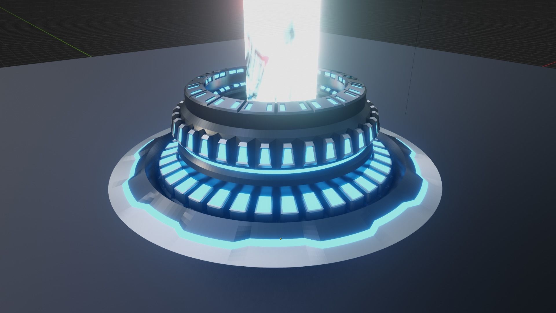 Jet-Ark Generator free 3D model animated | CGTrader