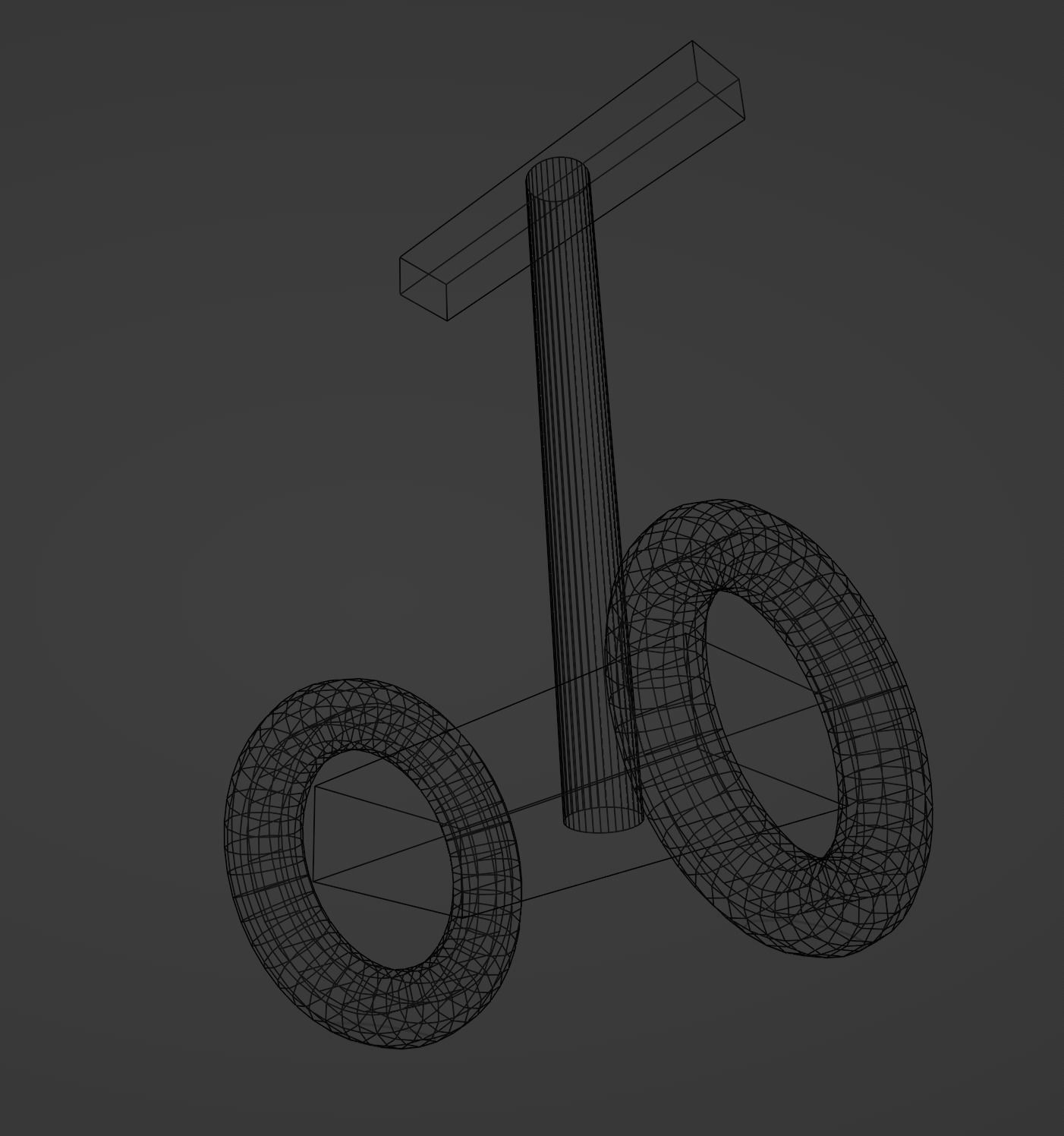 Low Poly Segway 3D model | CGTrader