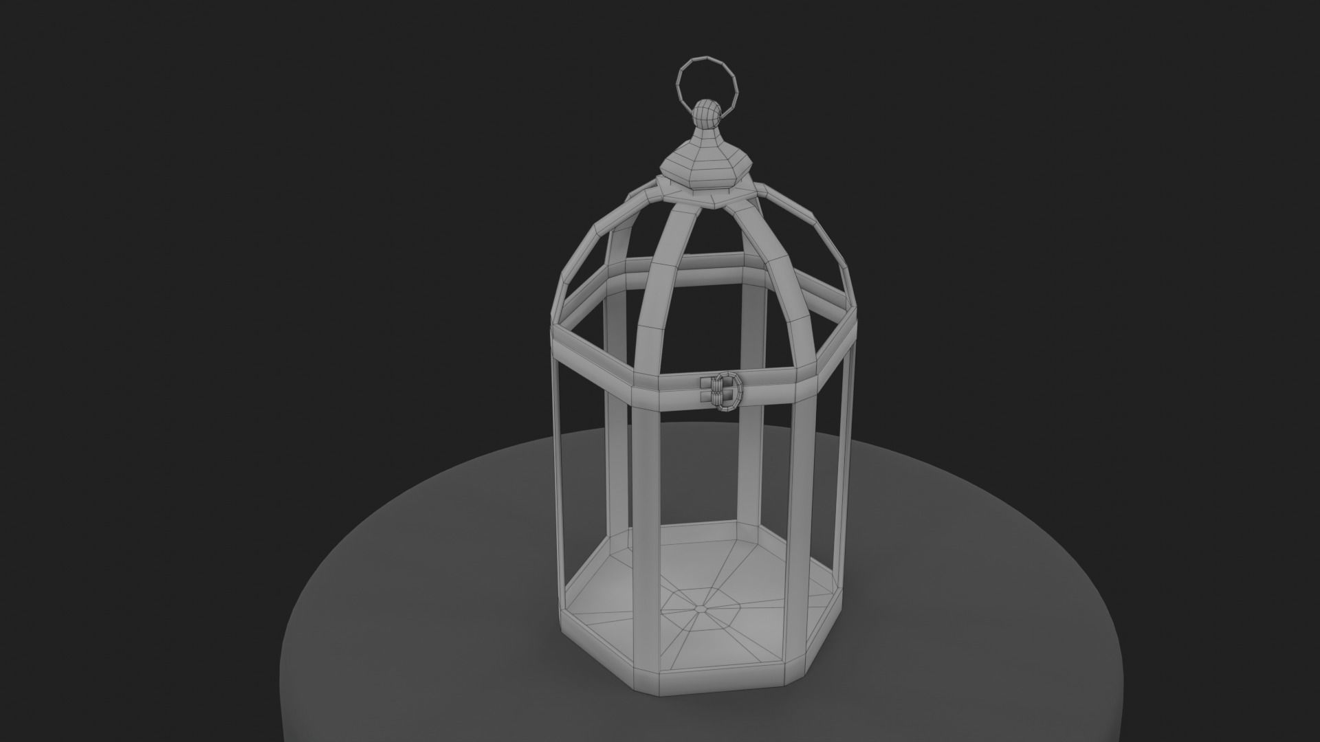candle lantern 3D model 3D model | CGTrader