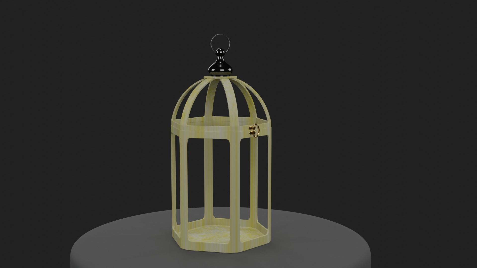 candle lantern 3D model 3D model | CGTrader