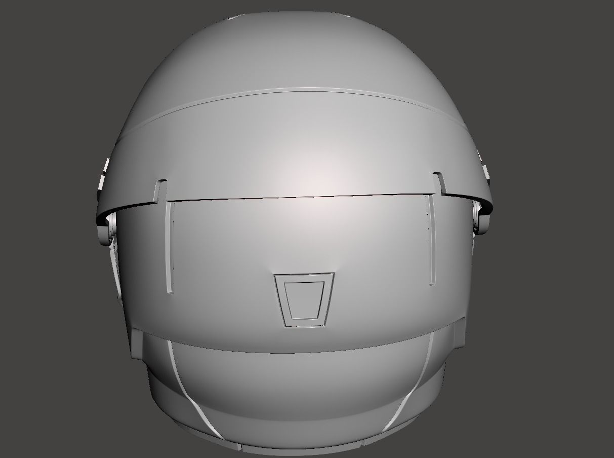 Red hood helmet 3d model for 3d printing 3D model 3D printable | CGTrader