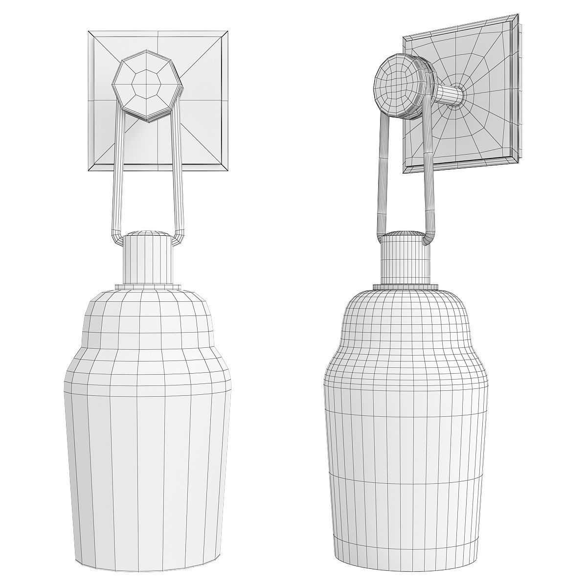 3D model Citizen Tall Bathroom Vanity Light VR / AR / low-poly | CGTrader