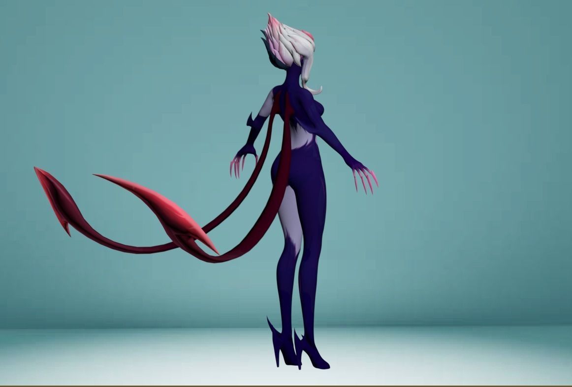3D model Evelynn League Of Legends VR / AR / low-poly | CGTrader