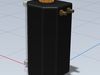 Mocal Oil Cath Tank 3 Litre 1-24 and 1-18 3D model 3D printable | CGTrader