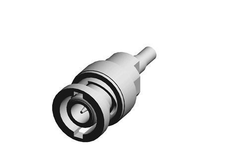 BNC/TNC PCB & CABLE BNC PLUG POLYPROP free 3D model | CGTrader