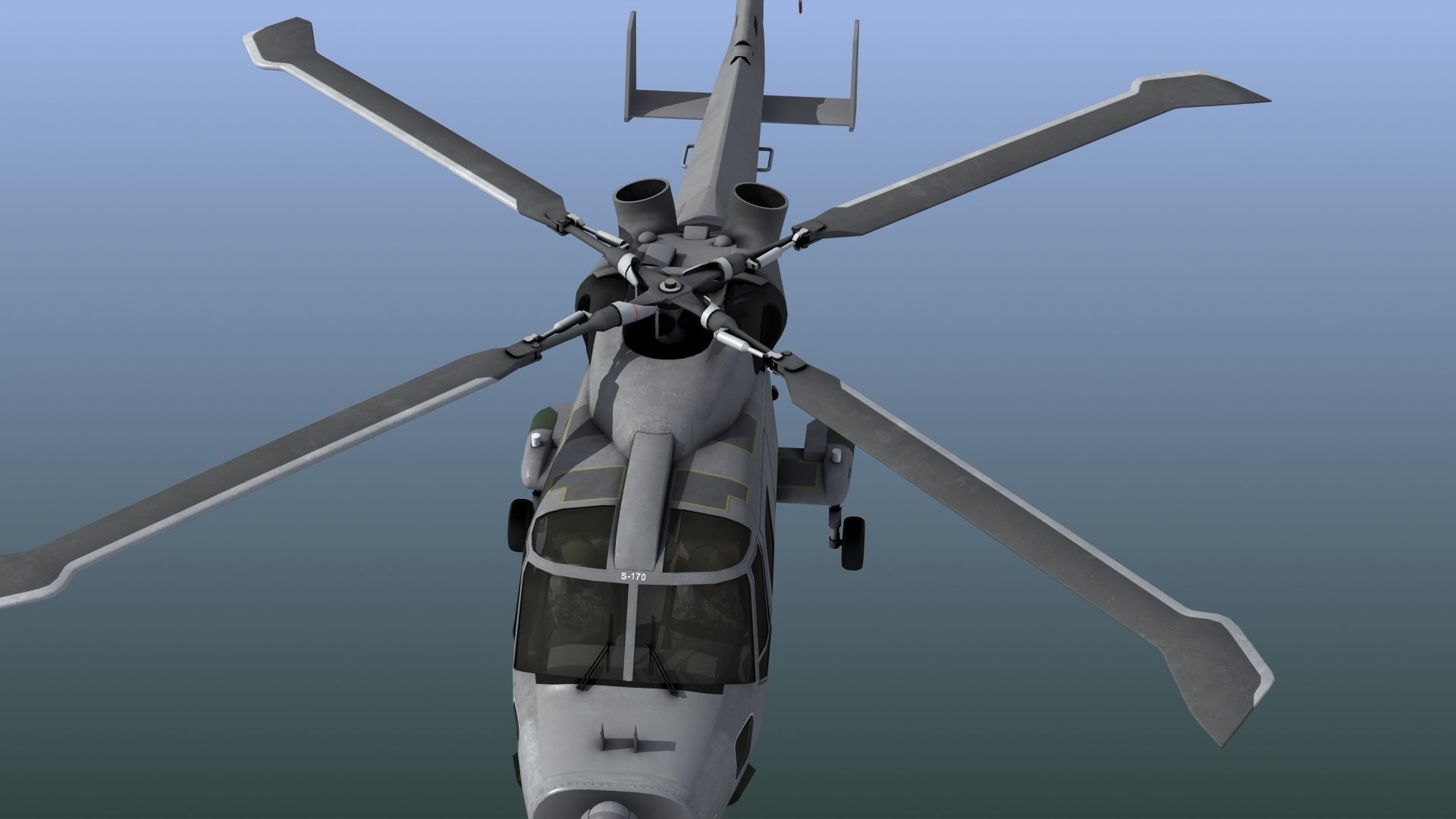 AW159 Navy Wildcat Helicopter 3D model | CGTrader
