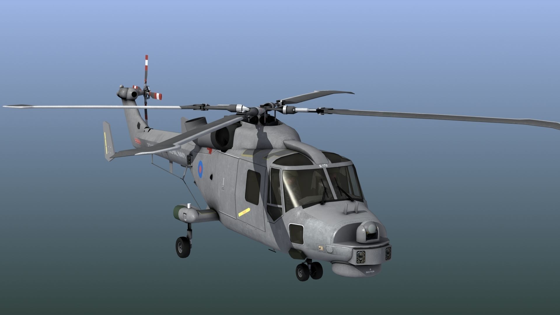 AW159 Navy Wildcat Helicopter 3D model | CGTrader