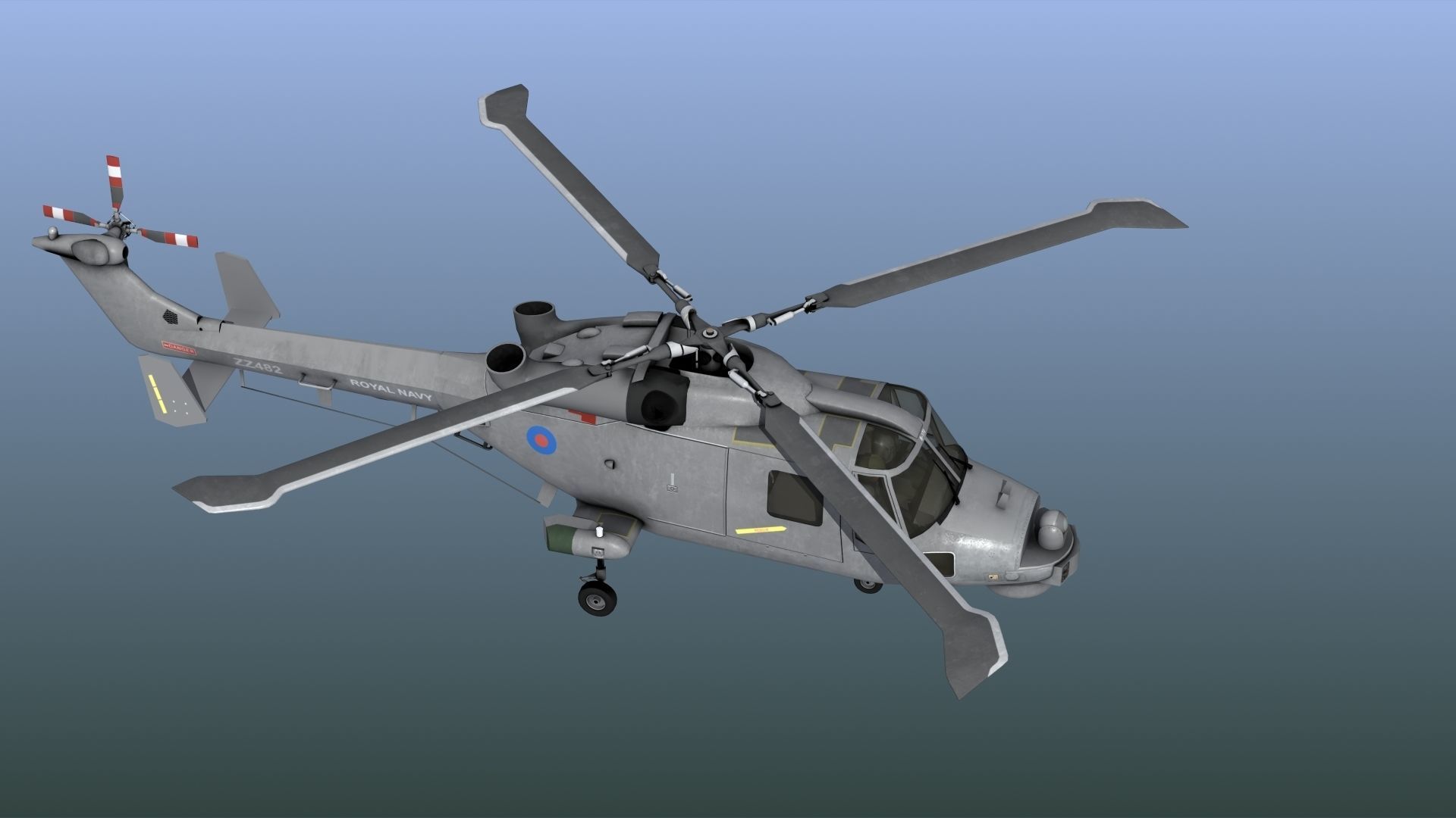 AW159 Navy Wildcat Helicopter 3D model | CGTrader