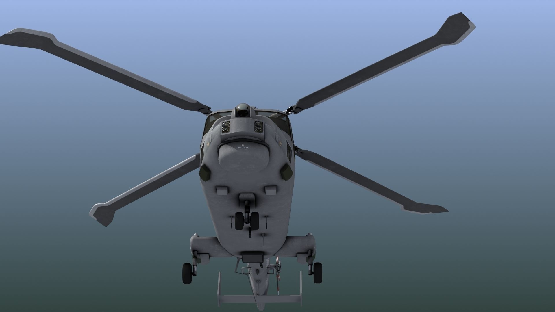AW159 Navy Wildcat Helicopter 3D model | CGTrader