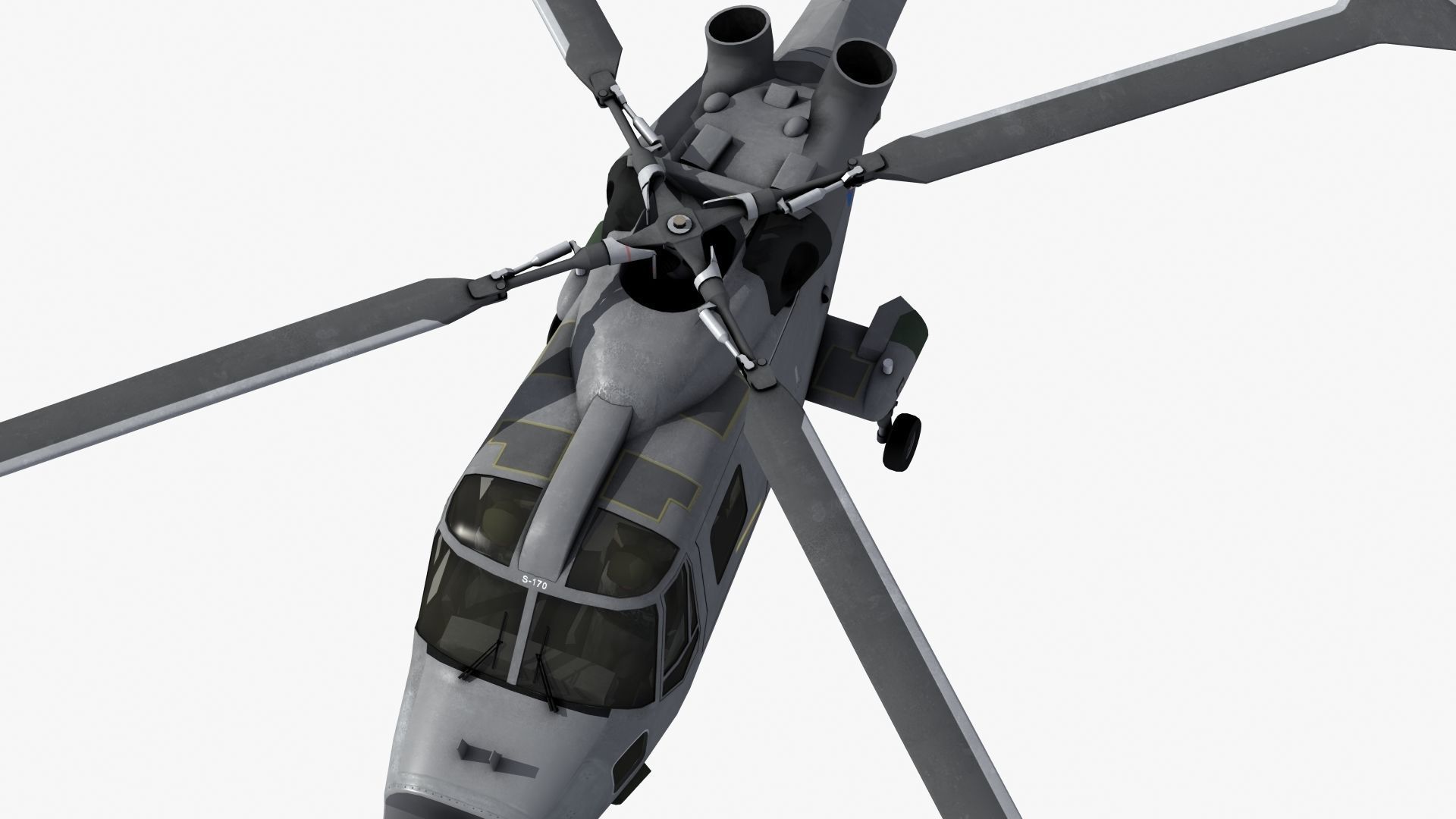 AW159 Navy Wildcat Helicopter 3D model | CGTrader
