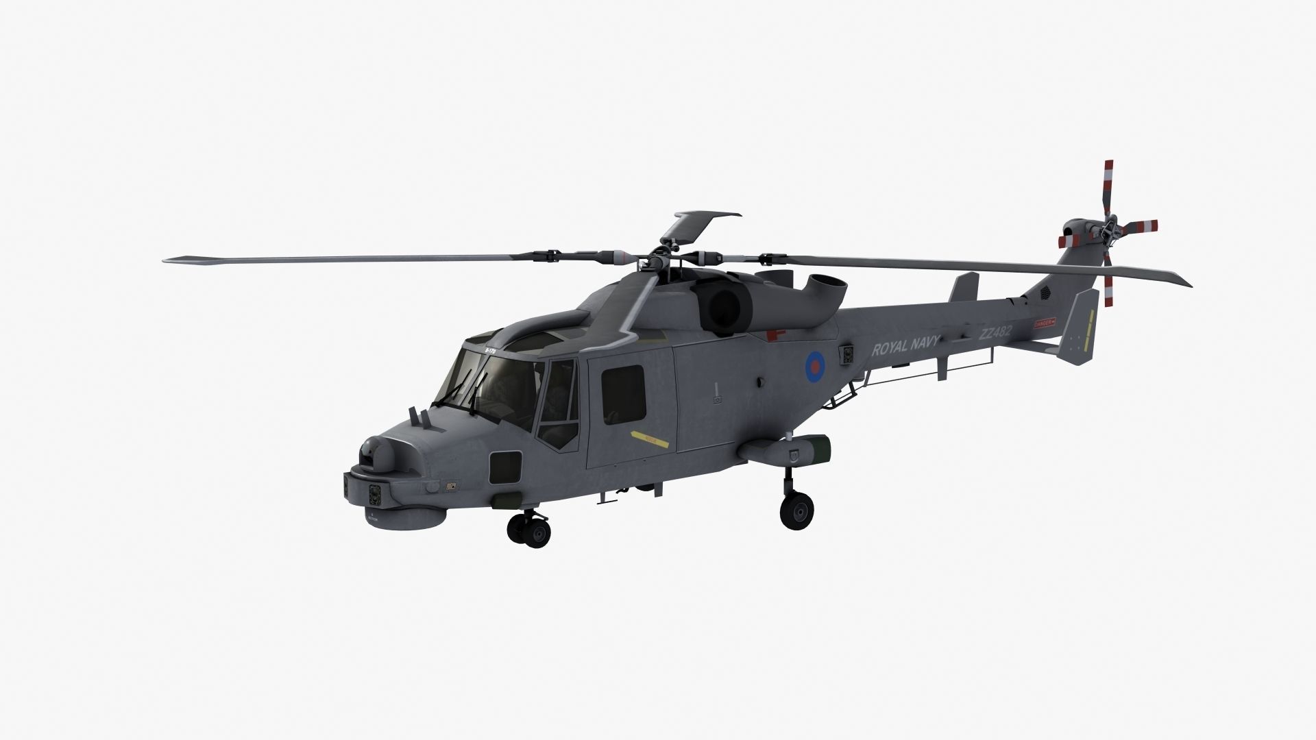 AW159 Navy Wildcat Helicopter 3D model | CGTrader