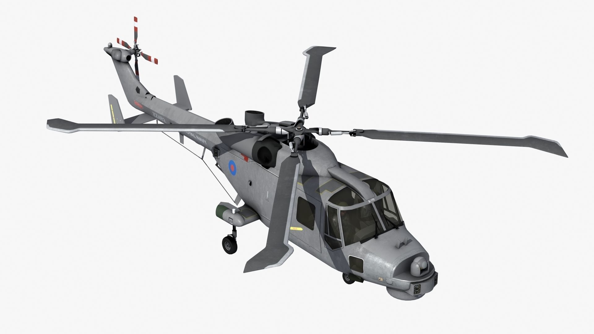 AW159 Navy Wildcat Helicopter 3D model | CGTrader