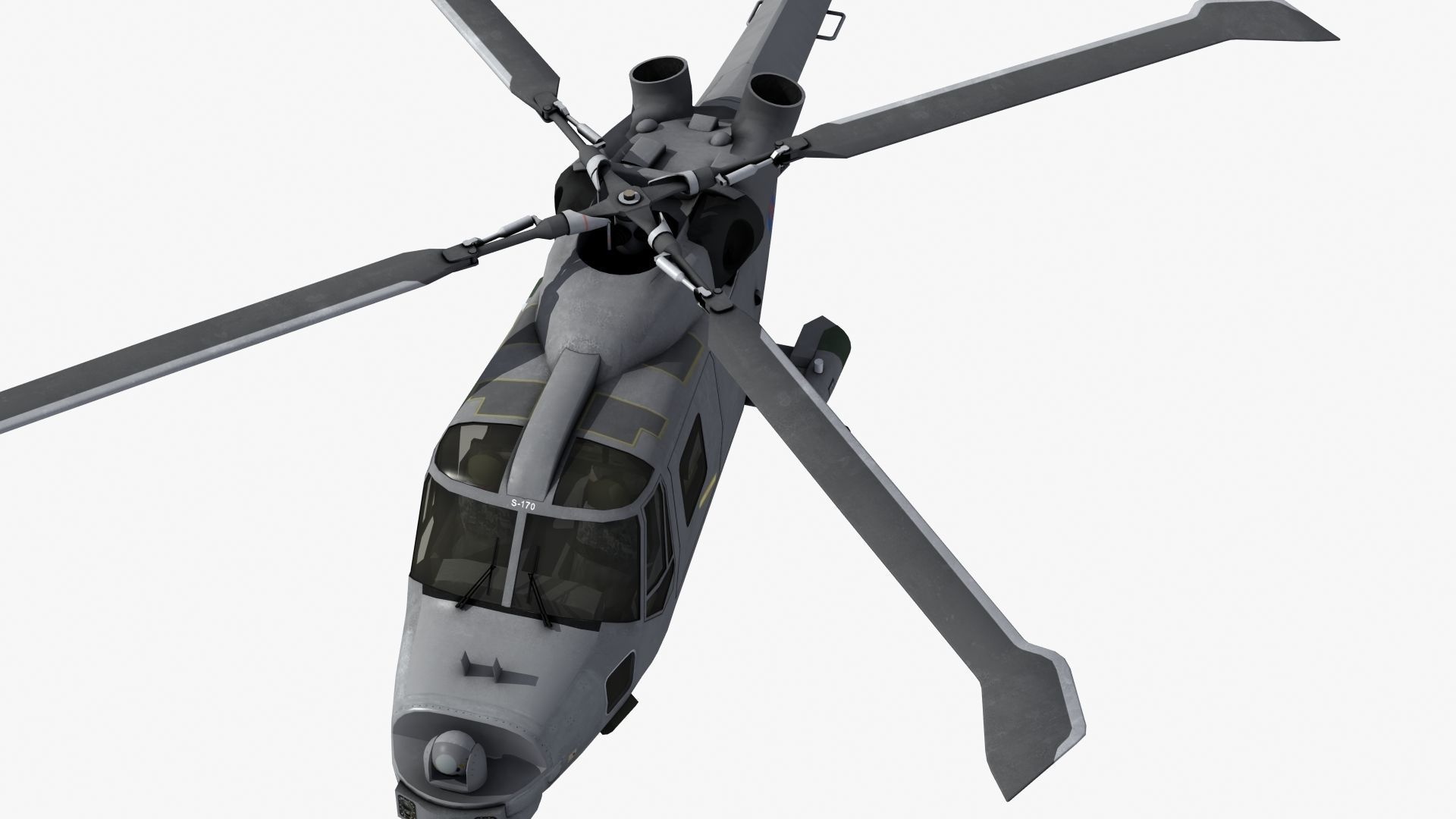 AW159 Navy Wildcat Helicopter 3D model | CGTrader