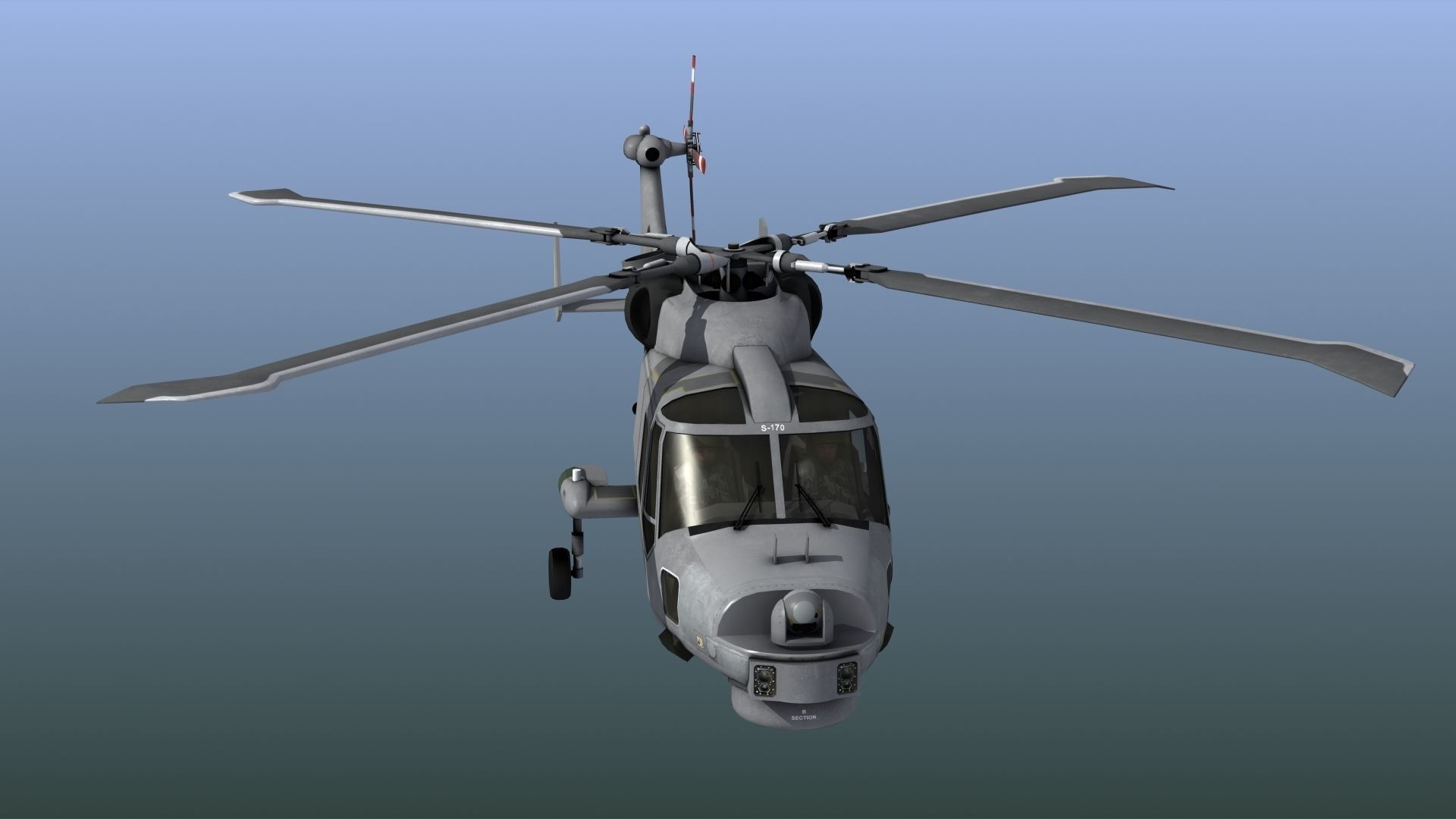 AW159 Navy Wildcat Helicopter 3D model | CGTrader