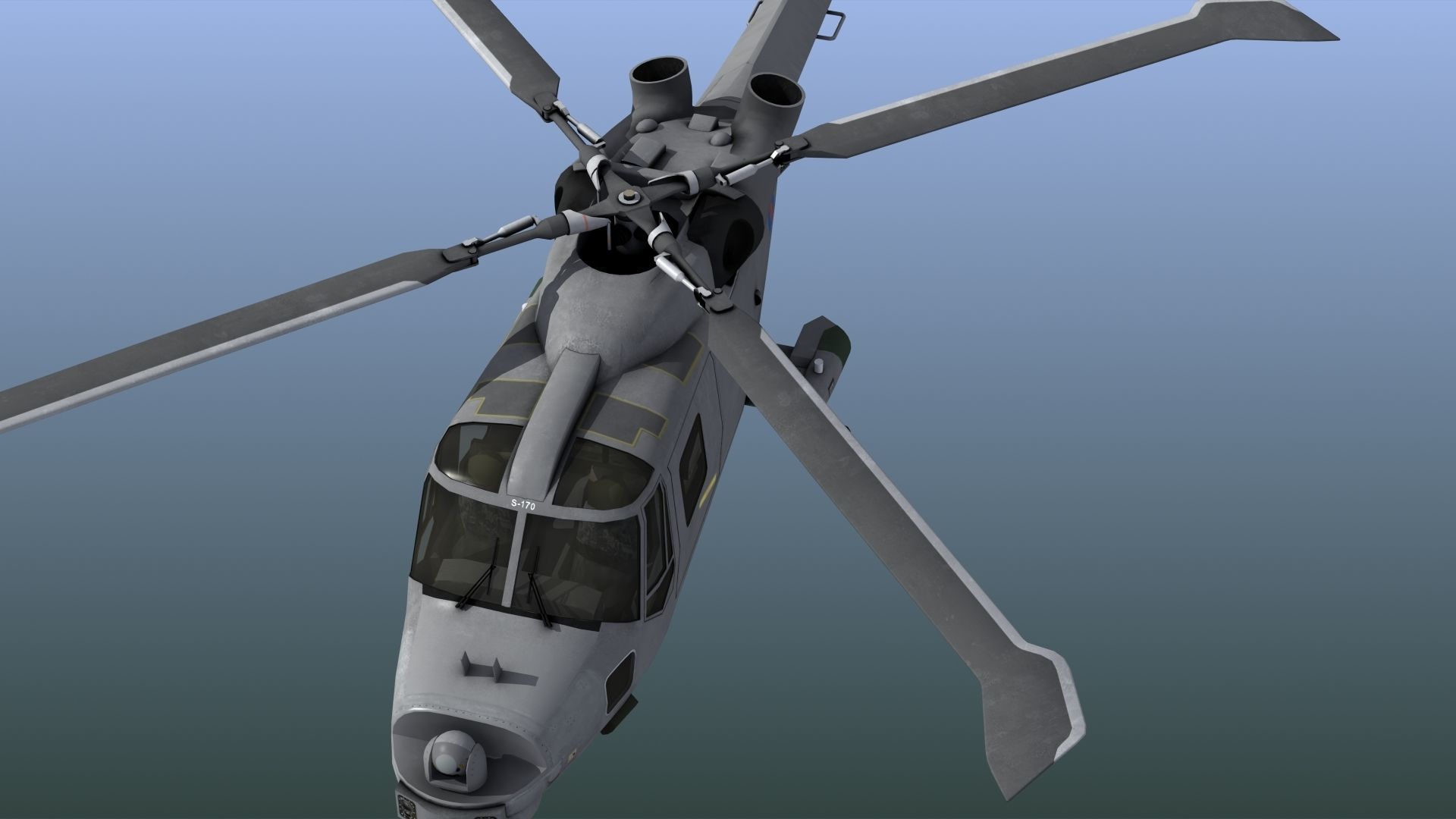 AW159 Navy Wildcat Helicopter 3D model | CGTrader
