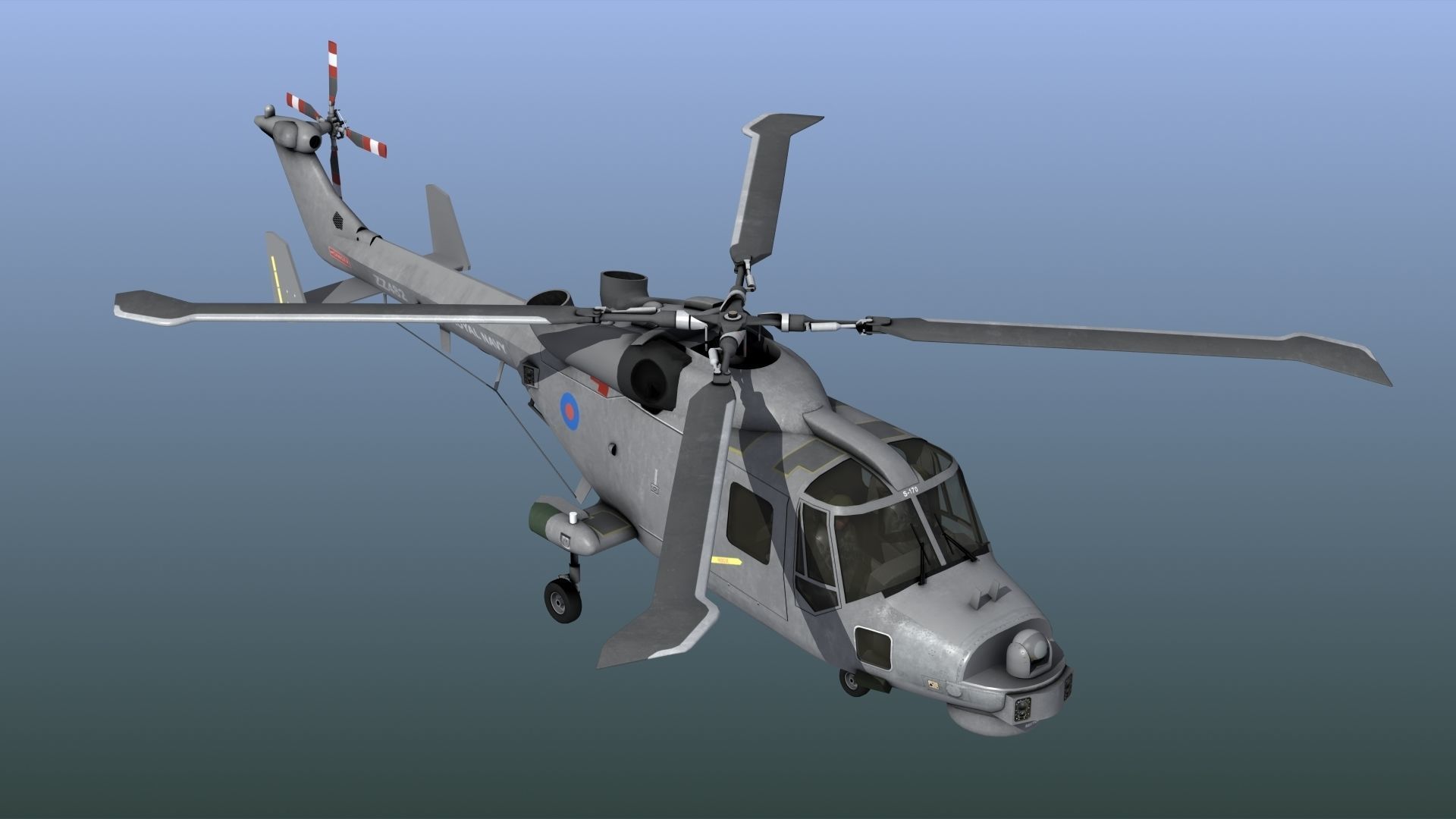 AW159 Navy Wildcat Helicopter 3D model | CGTrader