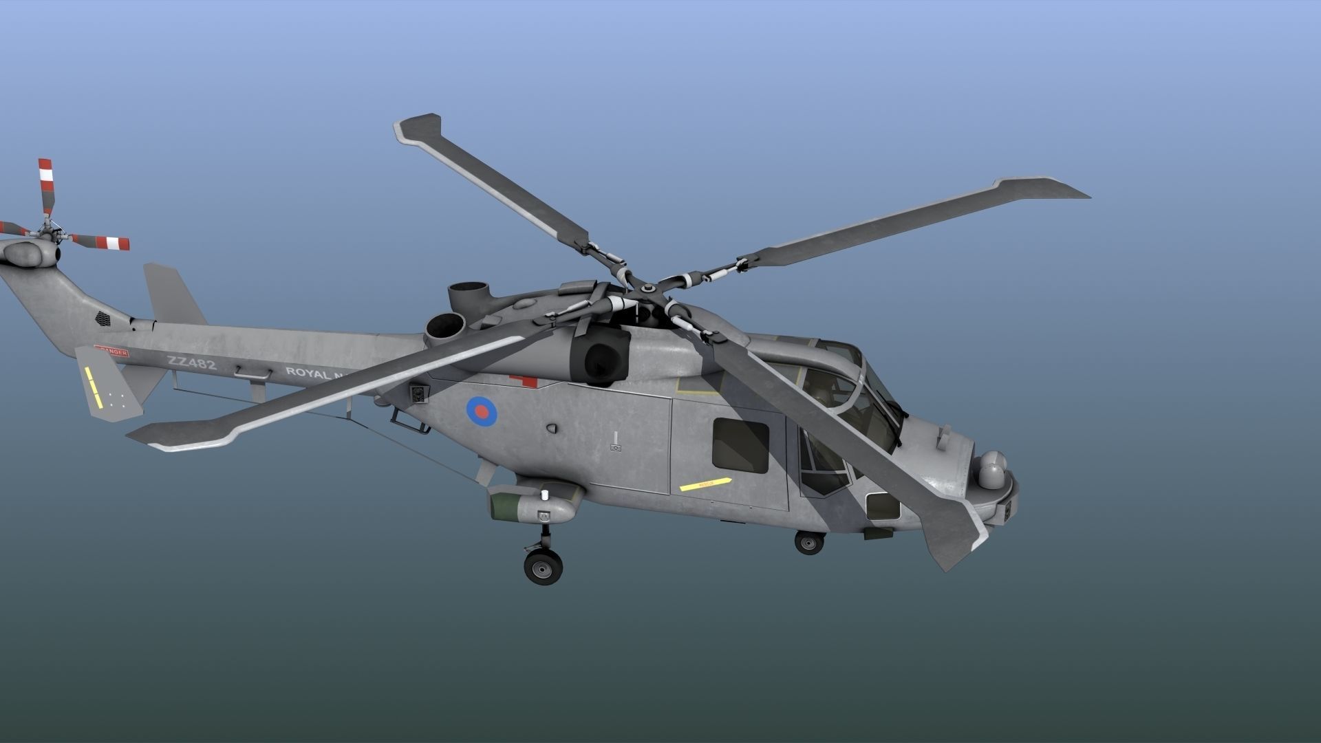AW159 Navy Wildcat Helicopter 3D model | CGTrader