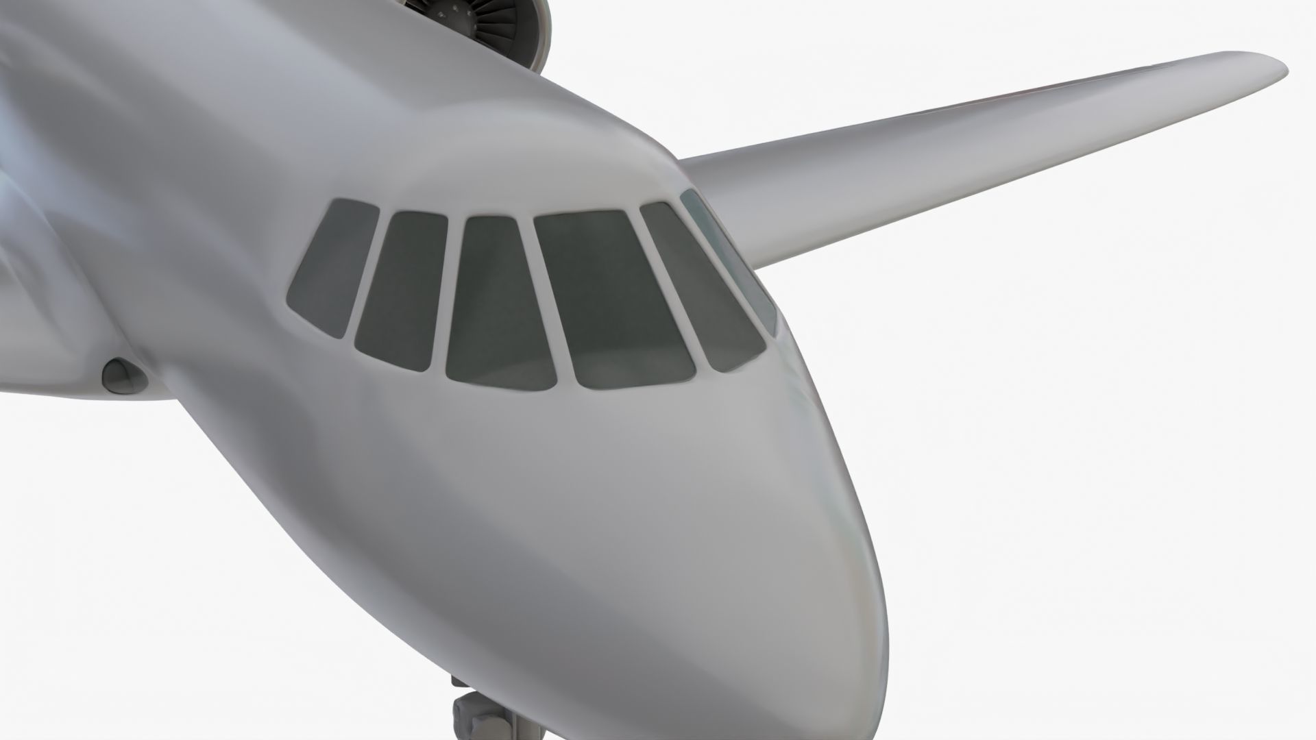 private aviation jet 3D model | CGTrader
