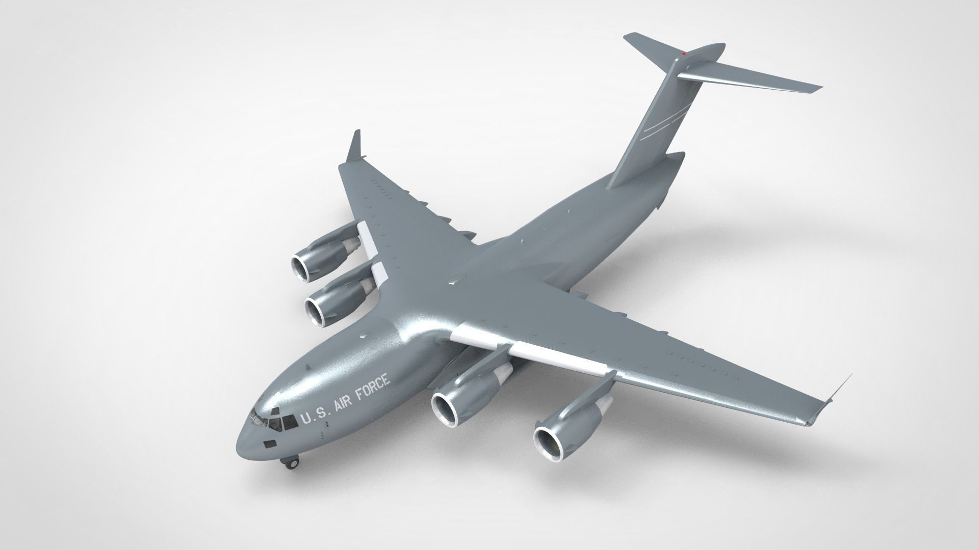 3D model US Military Aircraft 6 list 3d model Part II VR / AR / low ...